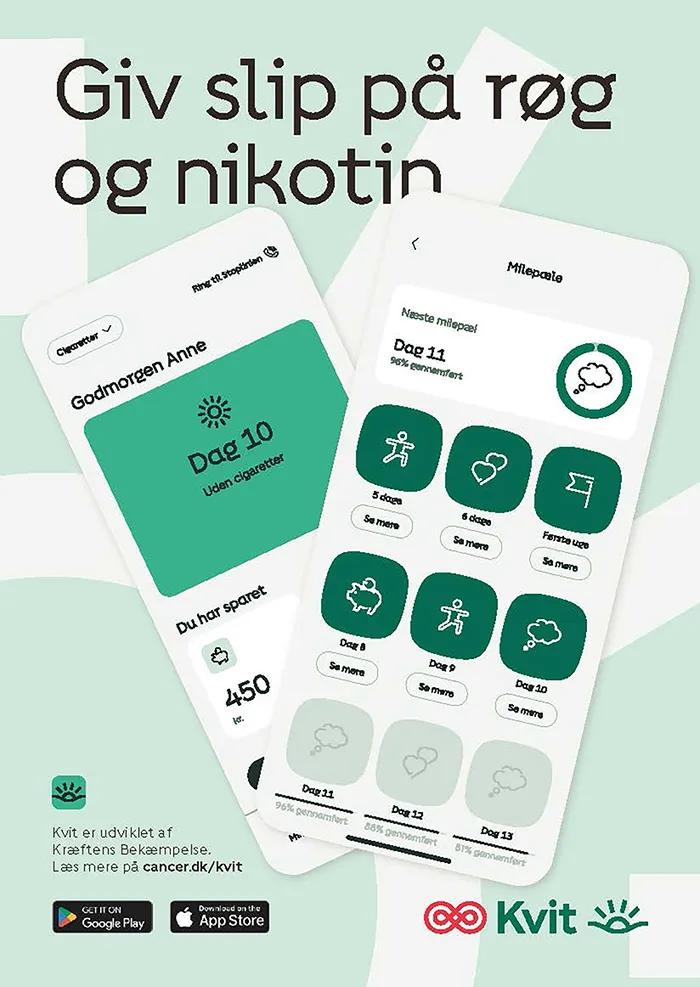 Postkort Kvit 50 stk.