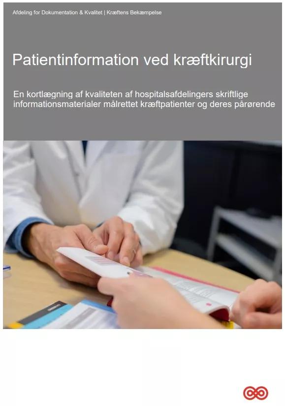Patientinformation ved kræftkirurgi