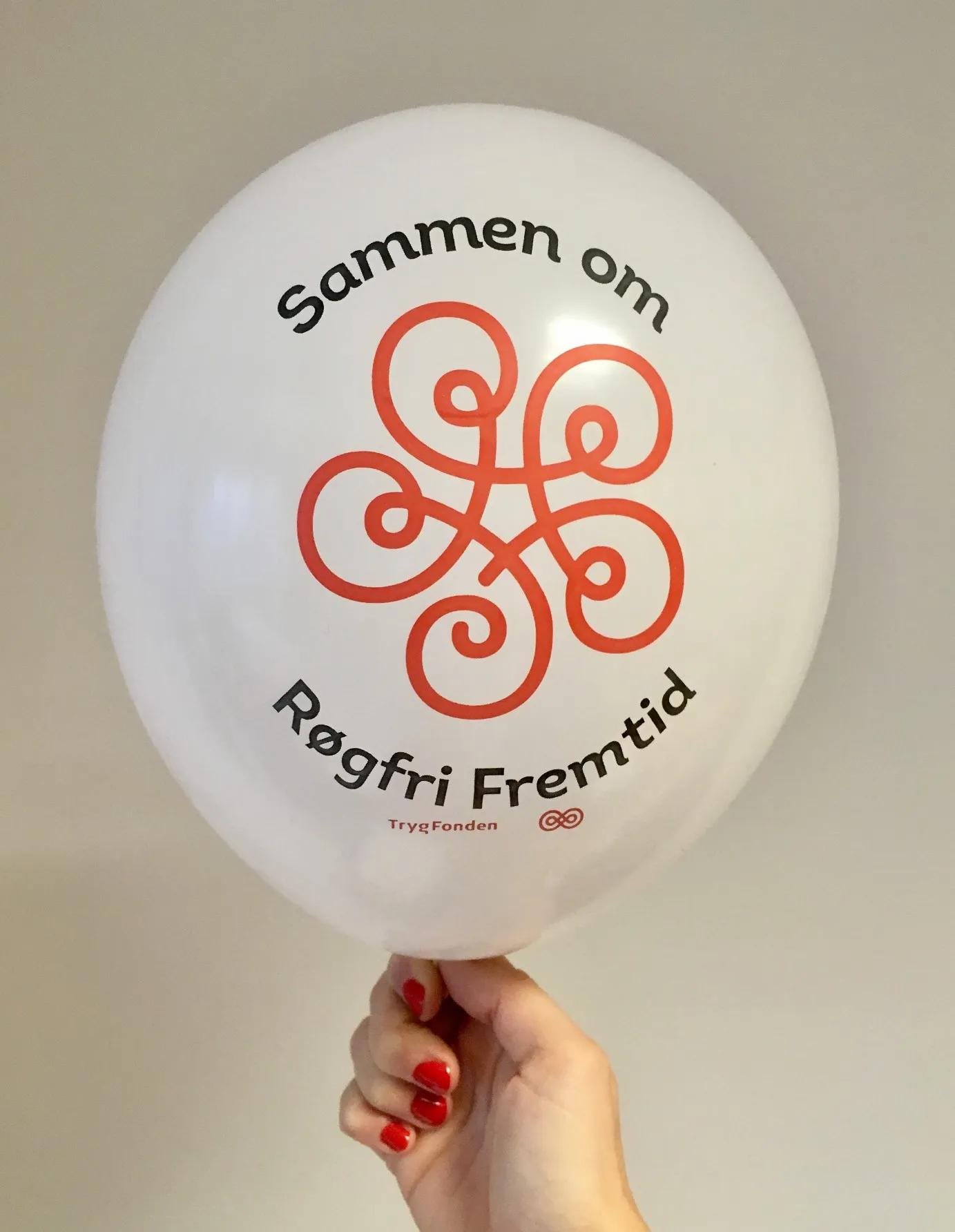 Røgfri Fremtid ballon