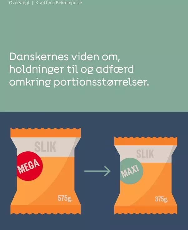 Danskernes viden om, holdninger til og adfærd omkring portionsstørrelser